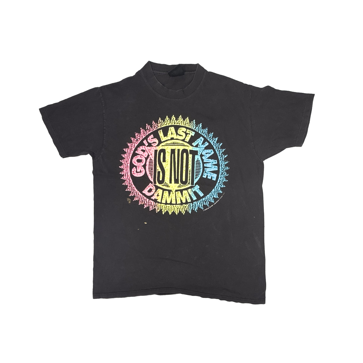 God'S Last Name Is Not Dammit (MEDIUM/LARGE) – Vintage Jesus Tees